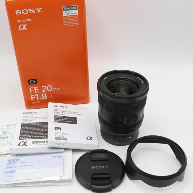 SONY FE 20mm F1.8 G SEL20F18G 買取価格｜店頭買取 - リファン布施店